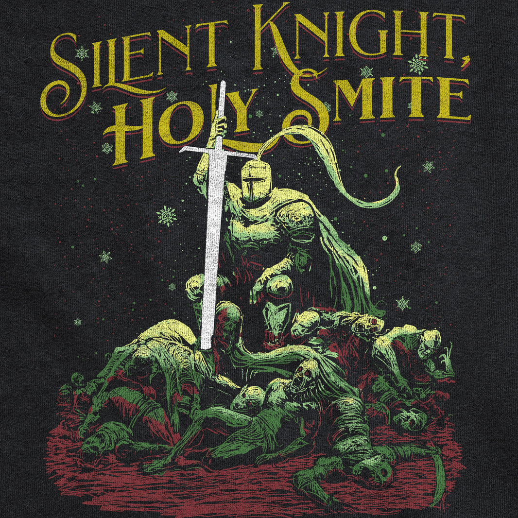 Silent Knight, Holy Smite - Paladin Tee – tsaurus.com